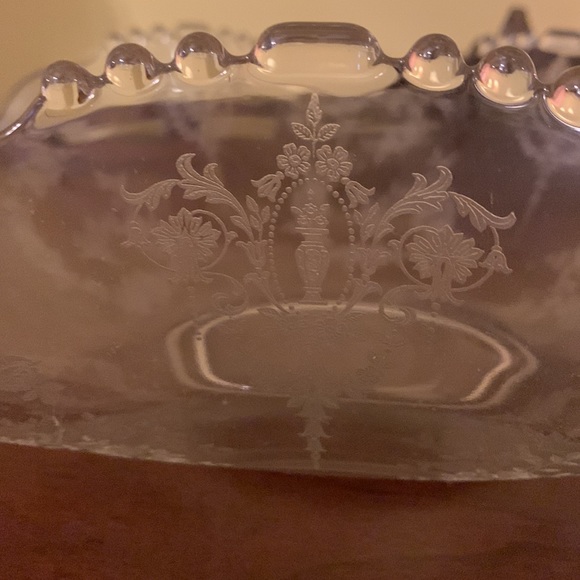Tiffin Glass | Dining | Vintage Tiffin Glass Bowl | Poshmark